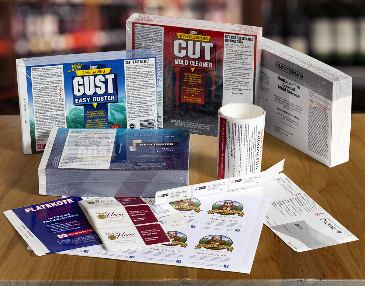 Custom Label Printing - Executive Printing