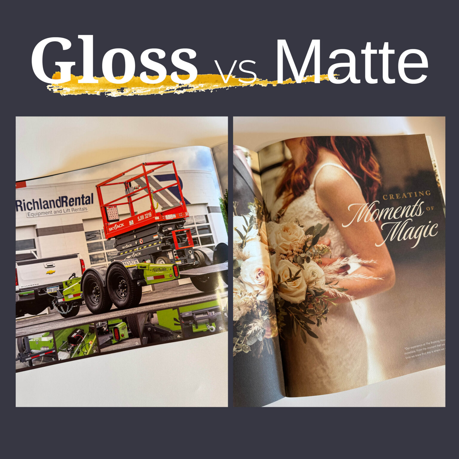 Gloss vs. Matte Paper: Which Finish is Right for Your Project ...